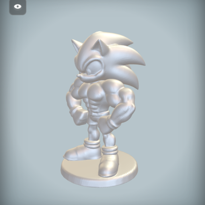 3D Printable Chibi Muscle Speedster – 3D Printable STL Figure – Fan Art ...