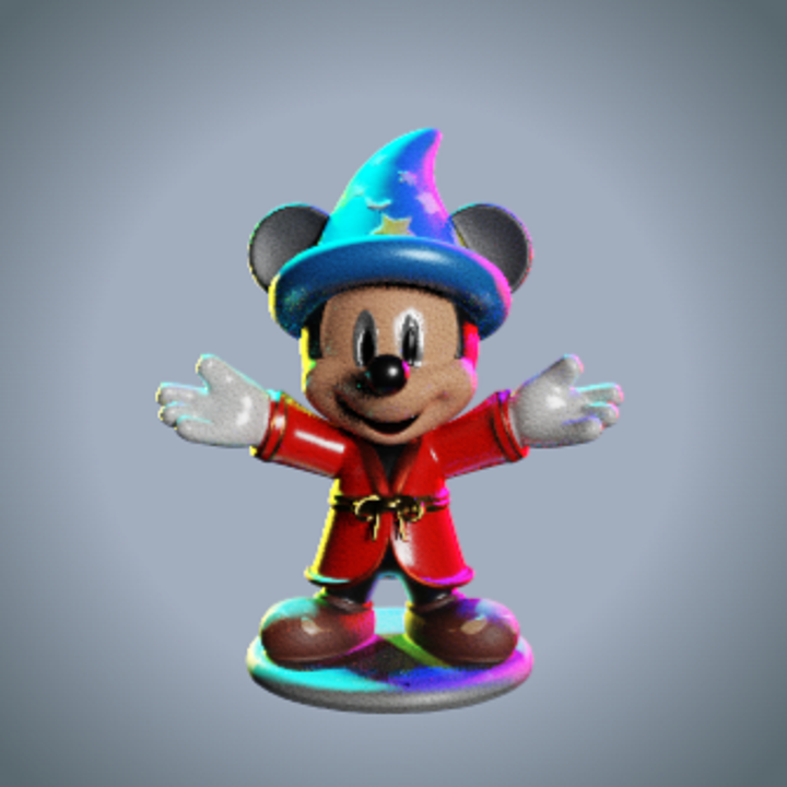 3D Printable Chibi Wizard Mouse – 3D Printable STL Figure – Fan Art ...