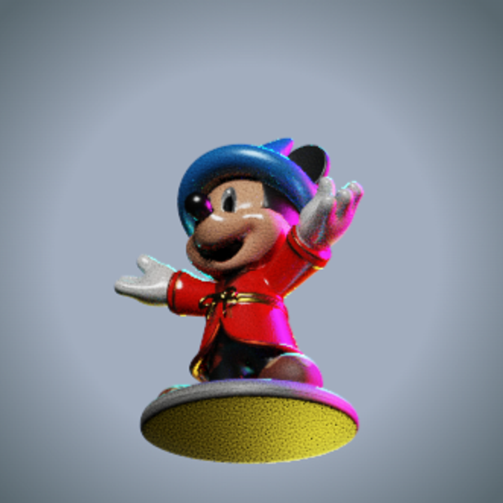3D Printable Chibi Wizard Mouse – 3D Printable STL Figure – Fan Art ...