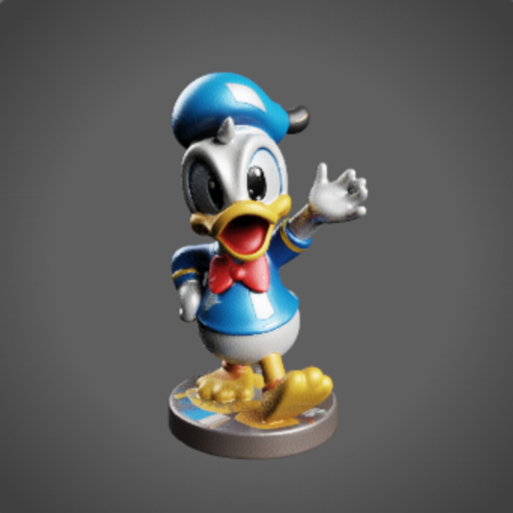 3D Printable Chibi Sailor Duck – 3D Printable STL Figure – Fan Art ...