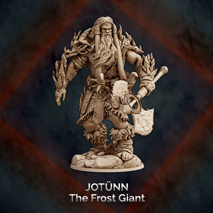 3D Printable Frost Giant by Artificers_Mini