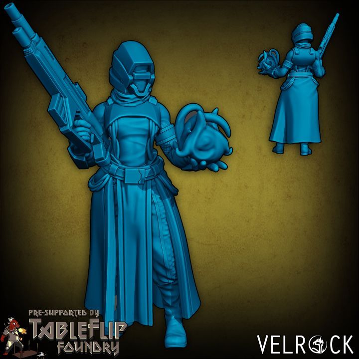3D Printable Destiny Warlock, 2 Poses (PRESUPPORTED) by Velrock Art ...