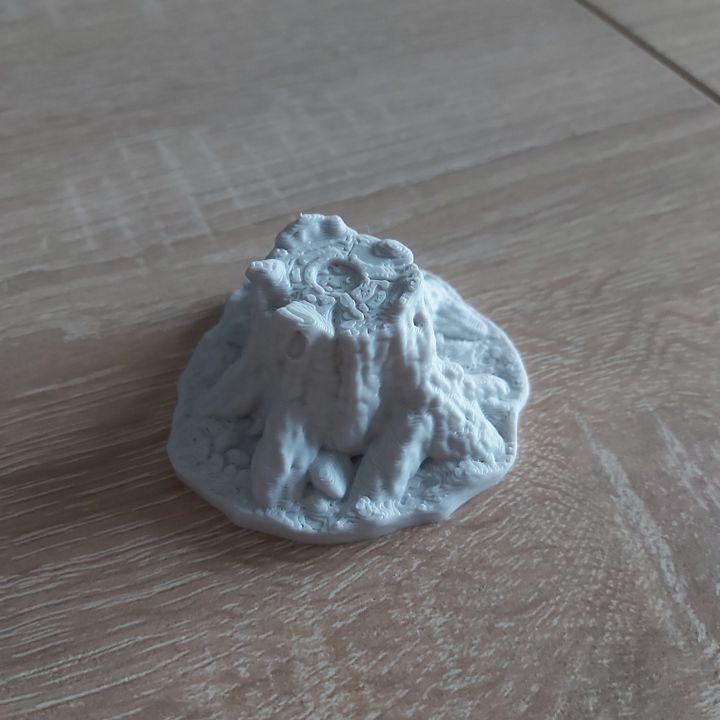 3D Printable Free Stump by HexBrick