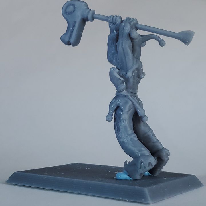 3D Printable Mounted Jesters by Clown Town