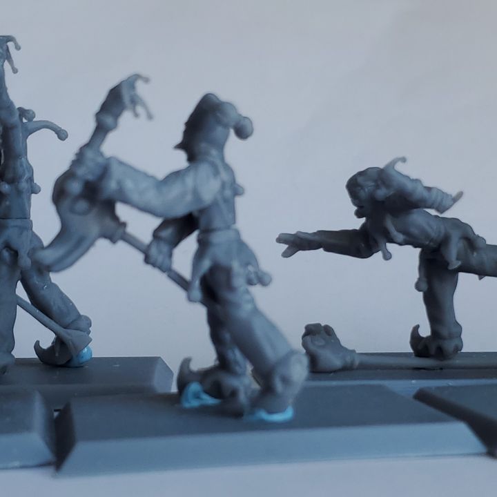 3D Printable Mounted Jesters by Clown Town