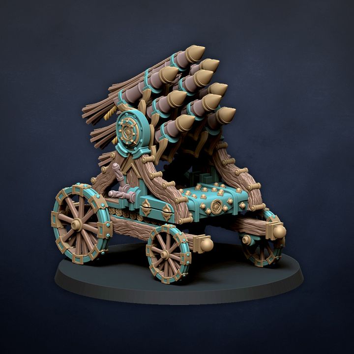 3D Printable Imperial Rocket Launcher by Dragon's Lake Miniaturas