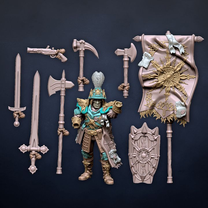 3D Printable Marshal by Dragon's Lake Miniaturas