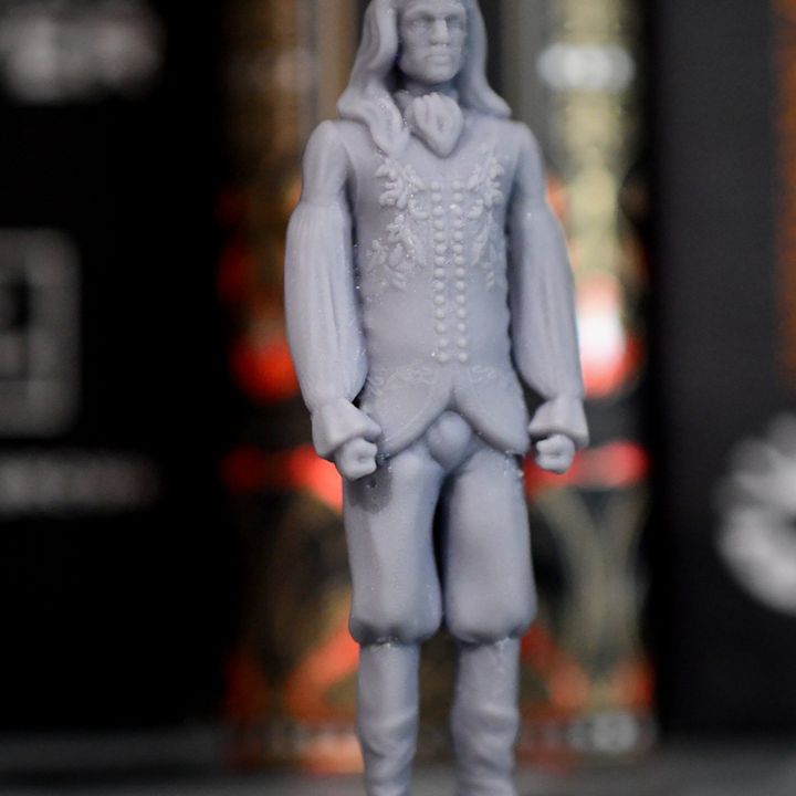 3D Printable Louis Vampire by Gametee 3d Miniatures