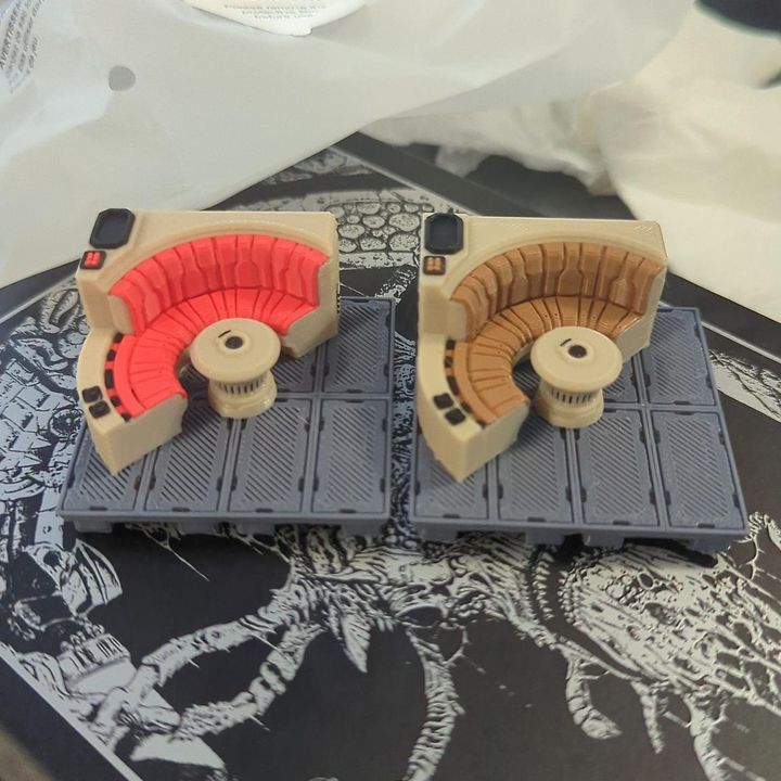 3D Printable GridForge - Habitation Pack I by 2nd Dynasty