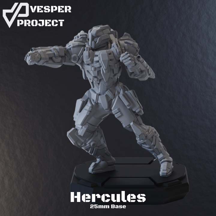 3D Printable Hercules Sci fi by Vesper Project