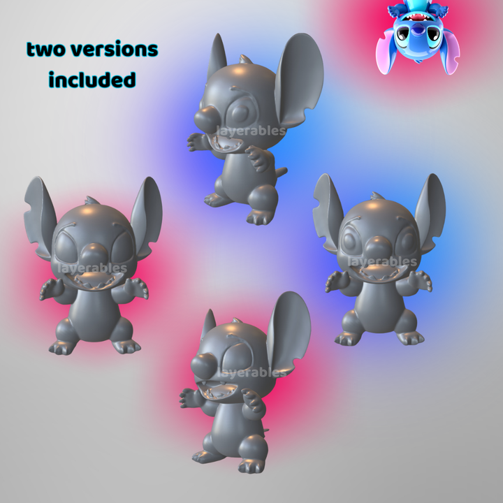 3D Printable Chibi Alien Companion – Free 3D Printable STL Figure – Fan ...