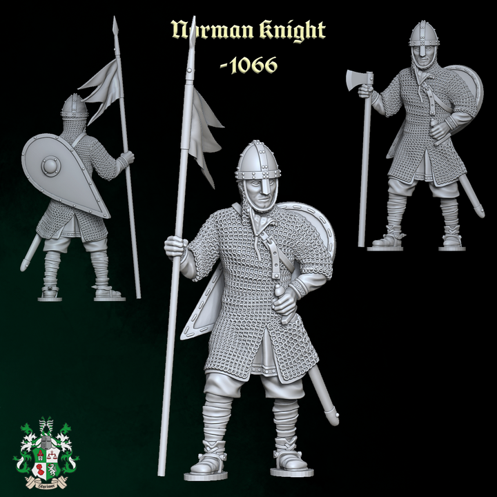 3D Printable Norman Knight 1066 by Styriwar