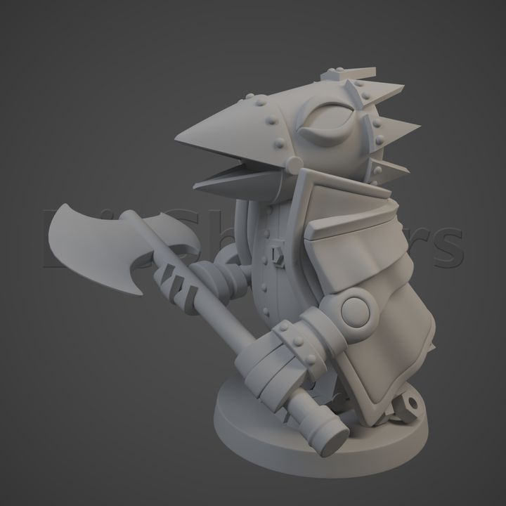 3D Printable Root Electric Eyrie Boardgame Figure by ErmyanArts