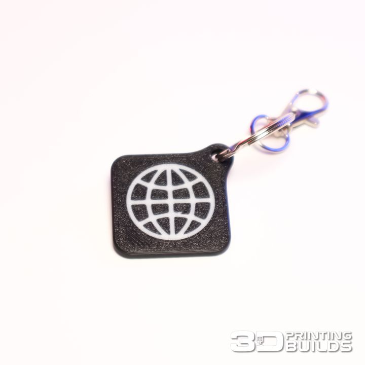 3D Printable NFC Tag Keychain Bundle 01 by 3D Printing Builds