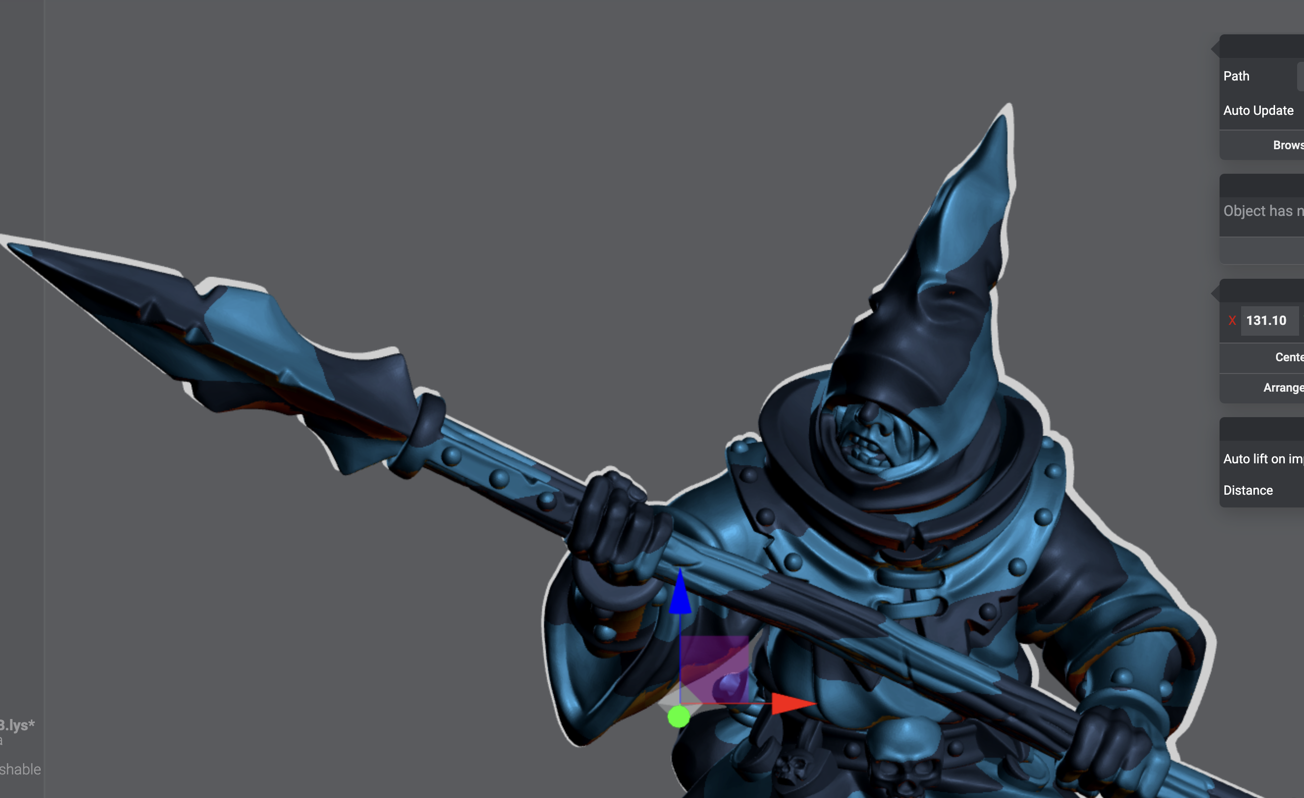 3D Printable Cultist #04 [PRE-SUPPORTED] by Vae Victis Miniatures