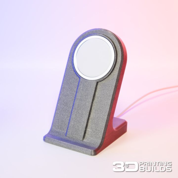 3D Printable Tall MagSafe Stand by 3D Printing Builds