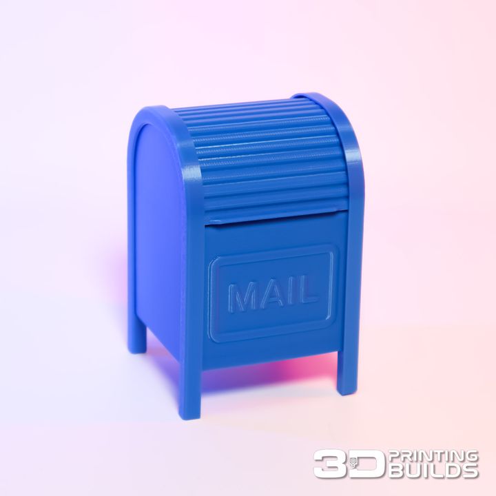 3D Printable Mini Large Mailbox by 3D Printing Builds