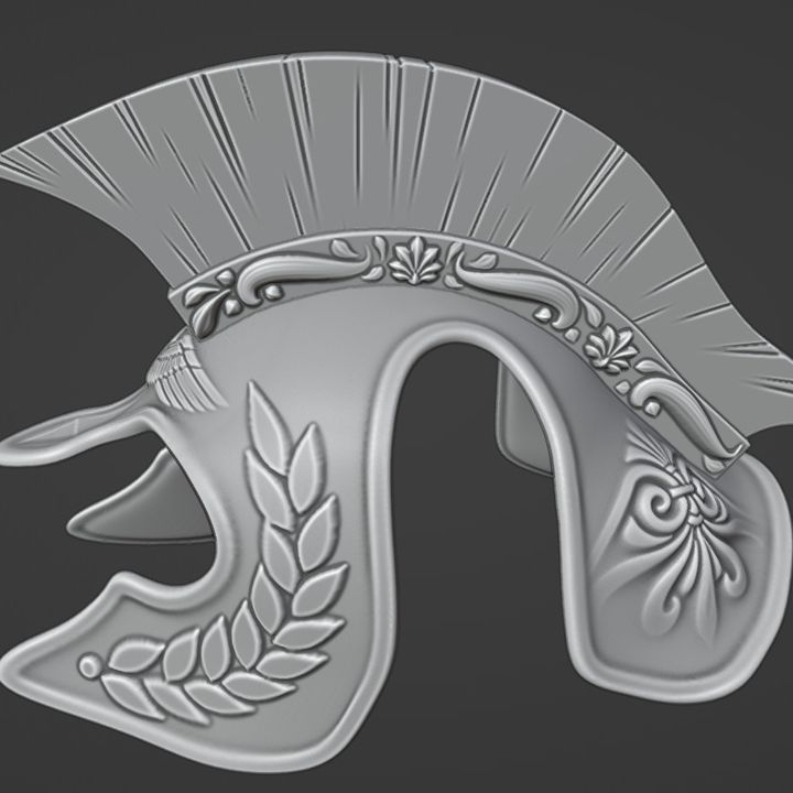 3D Printable Spartan Dog Helmet. Scale To Size. Costume, prop, cosplay ...