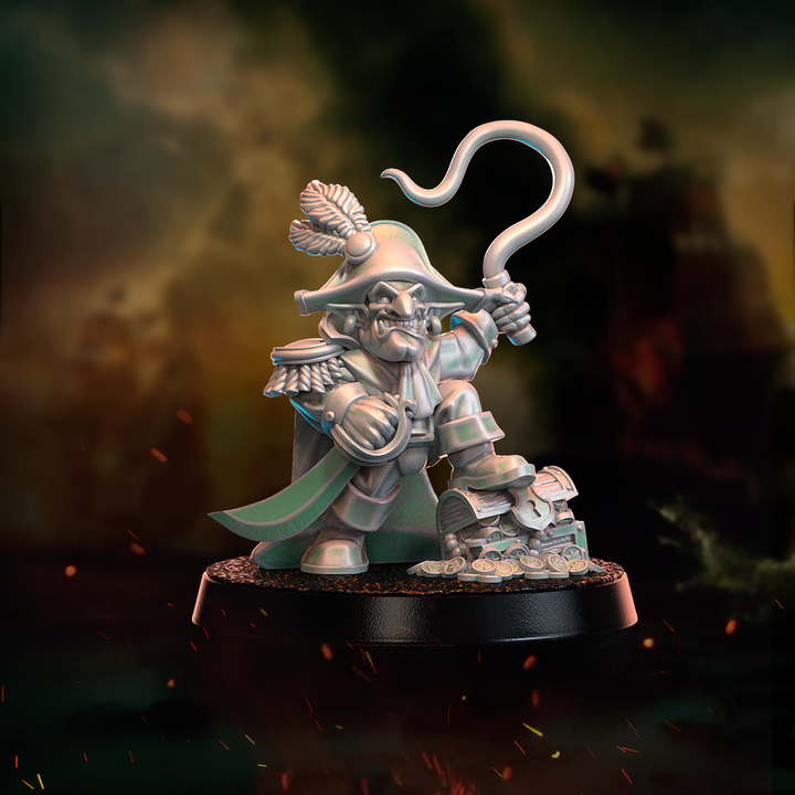 3D Printable Goblin Pirate Coach by Punga Miniatures