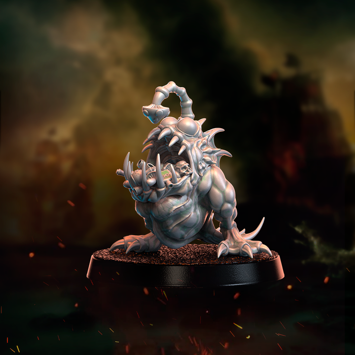 3D Printable Squig Coach Assisstant by Punga Miniatures