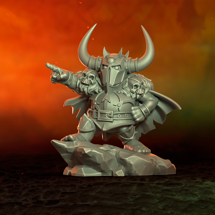 3D Printable Chaos Halfling Coach by Punga Miniatures