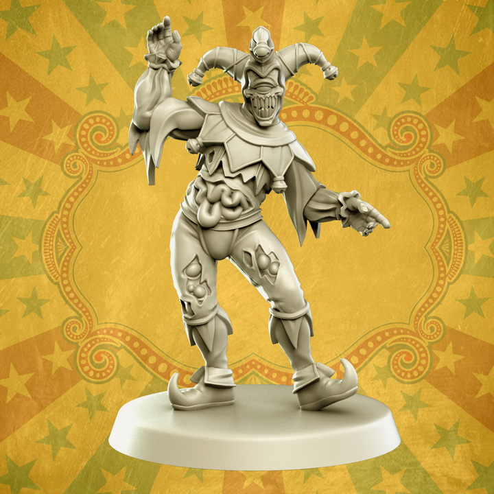 3D Printable Jester by Punga Miniatures
