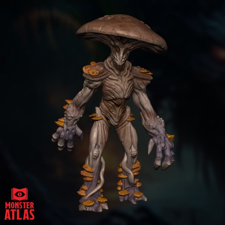 3D Printable Myconid by Monster Atlas