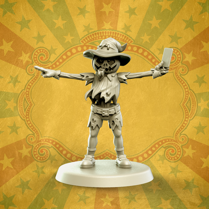 3D Printable Scarecrow Referee by Punga Miniatures