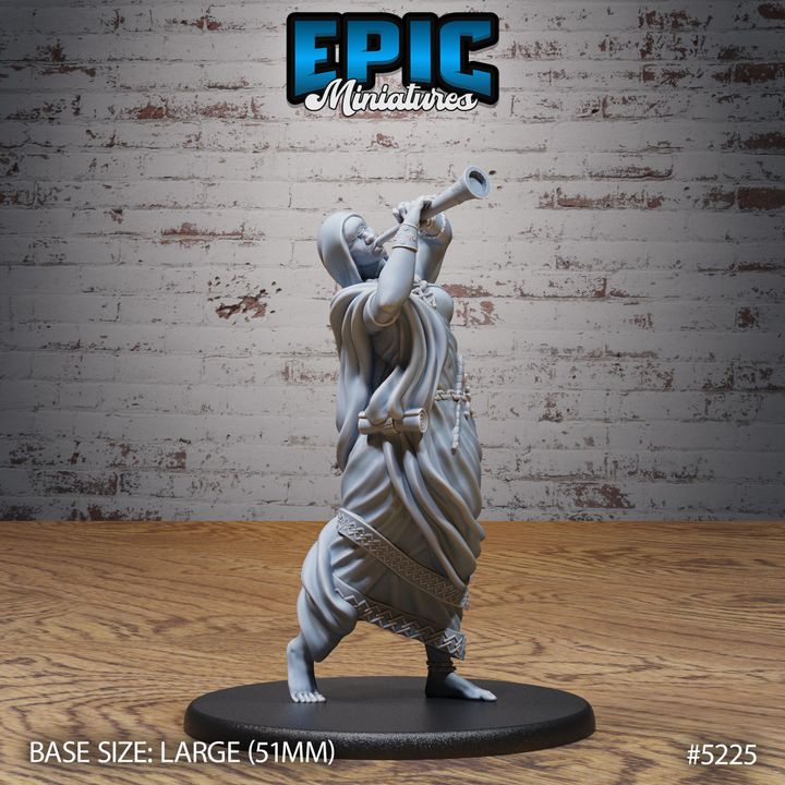 3D Printable Cyclope Mage Set / One Eyed Magician / Oriental Desert ...