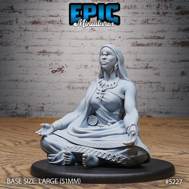 3D Printable Cyclope Mage Set / One Eyed Magician / Oriental Desert ...