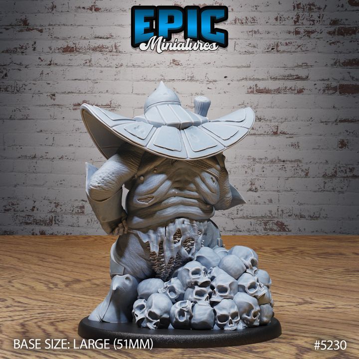 3D Printable Viziers Abomination Sitting / Ugly Oriental Creature ...