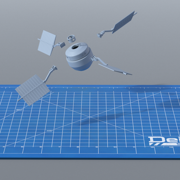 3D Printable Explorer 6 by Deimos Shape