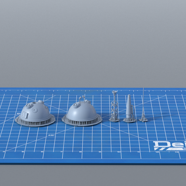 3D Printable Luna 1 by Deimos Shape