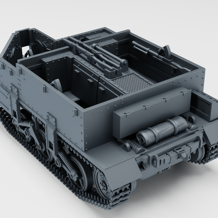 3D Printable Bren Gun Carrier (Universal Carrier) (UK, WW2) by Wargame3d