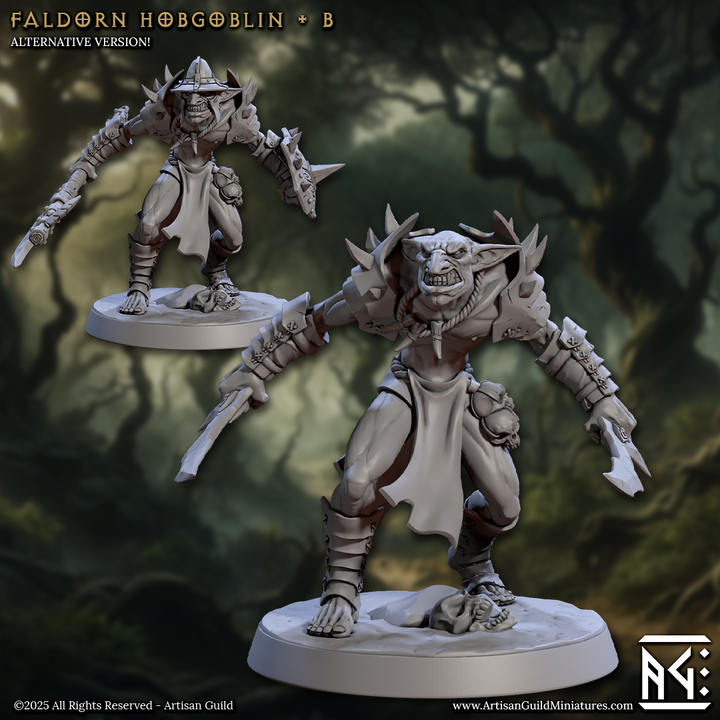 3D Printable Faldorn Hobgoblin - B (Faldorn Hobgoblins) by Artisan Guild