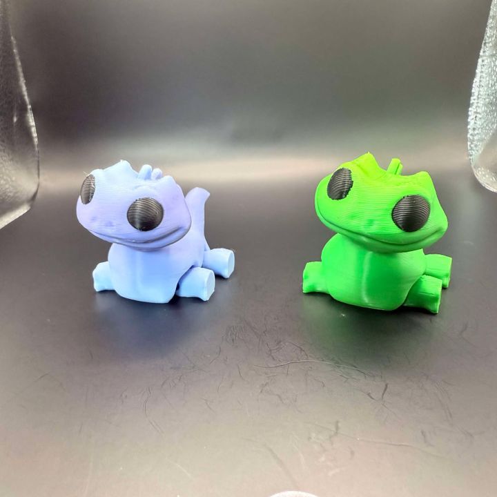 3D Printable Articulated Spiked Lizard (Inspired by Bruni) by Shawn Pena