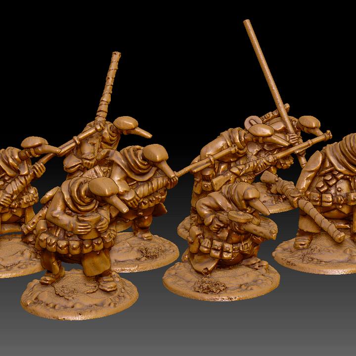 3D Printable Quar Collectors: Kryst Sandstalkers by Josh Qualtieri