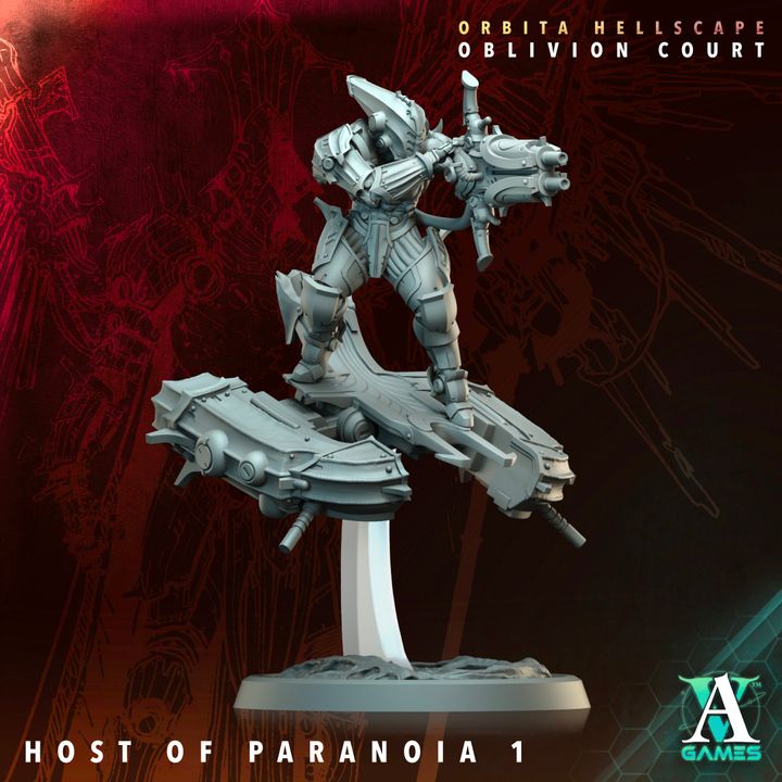 3D Printable Host of Paranoia by Archvillain Games