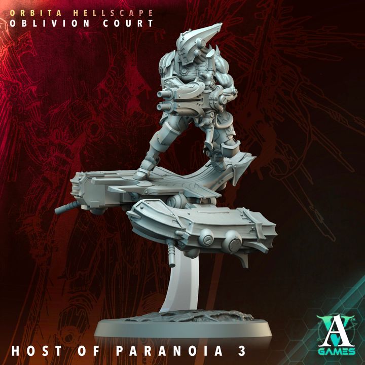 3D Printable Host of Paranoia by Archvillain Games