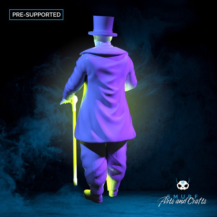 3D Printable Mr. Witch by Smurf Minis