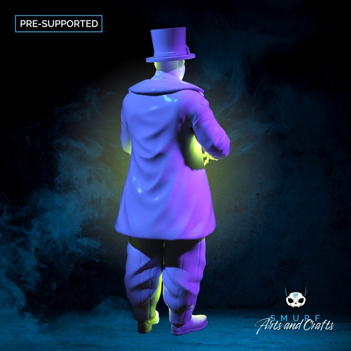 3D Printable Mr. Witch by Smurf Minis