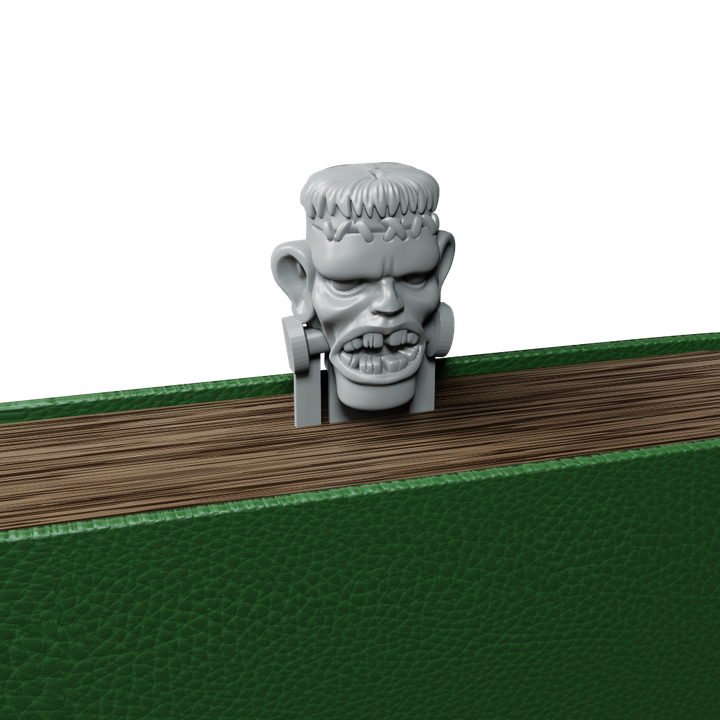 3D Printable Frankenstein Bookmark by Crosslances