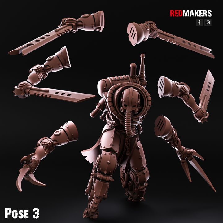 3D Printable Blade Reapers – Omniforge by RedMakers