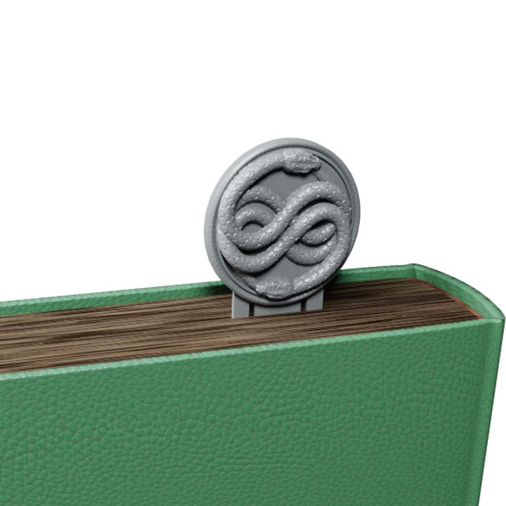 3D Printable Infinite snake Bookmark by Crosslances