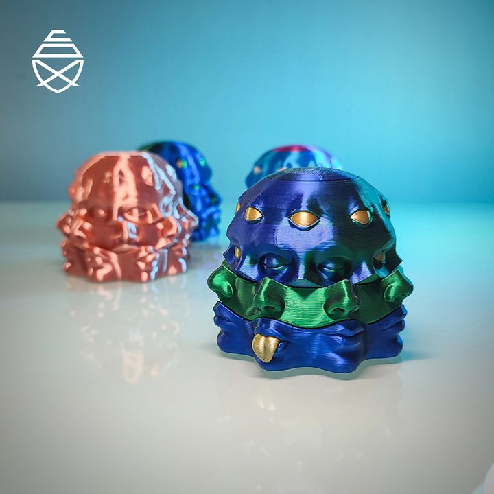 3D Printable Multiface Fidget by PipeCox