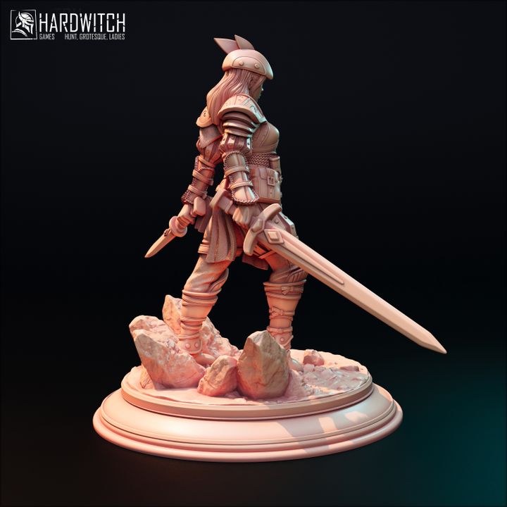 3D Printable Berta Gatoi by HardWitch-Games