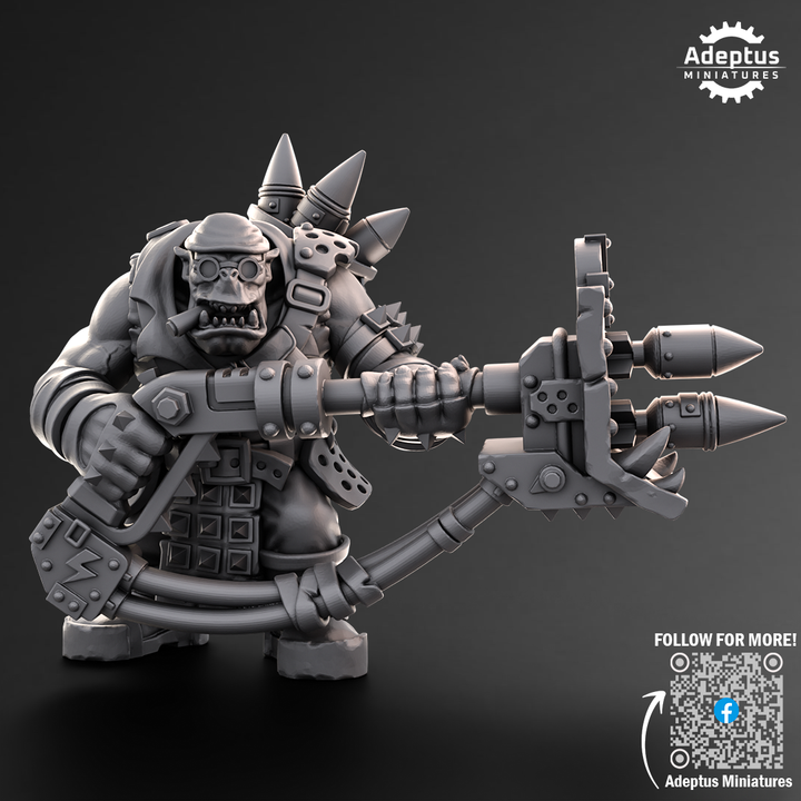 3D Printable Kill Squad. Orks by Adeptus Miniatures
