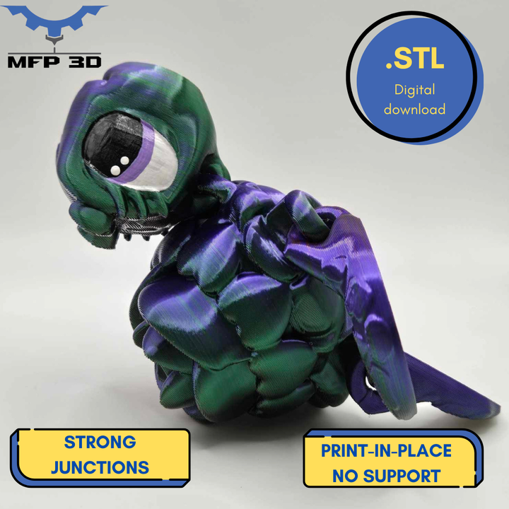 3D Printable 🌸💖LOVE FLOWER TURTLE🌸💖 by MFP3D