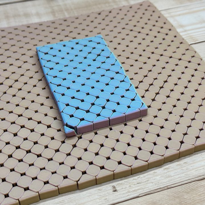3D Printable Full Build Plate Flexi (plus bonus pocket size) by ENIQUE3D
