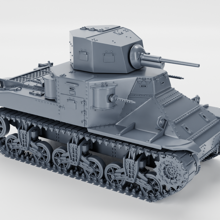 3D Printable STL PACK - 18 US Tanks + Stowage of WW2 (scale 1:56 ...